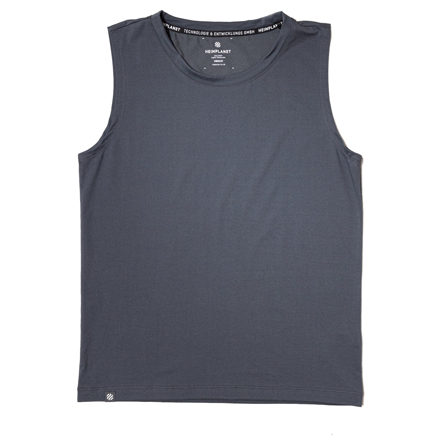 COOLEVER Tank Top Basic dark grey
